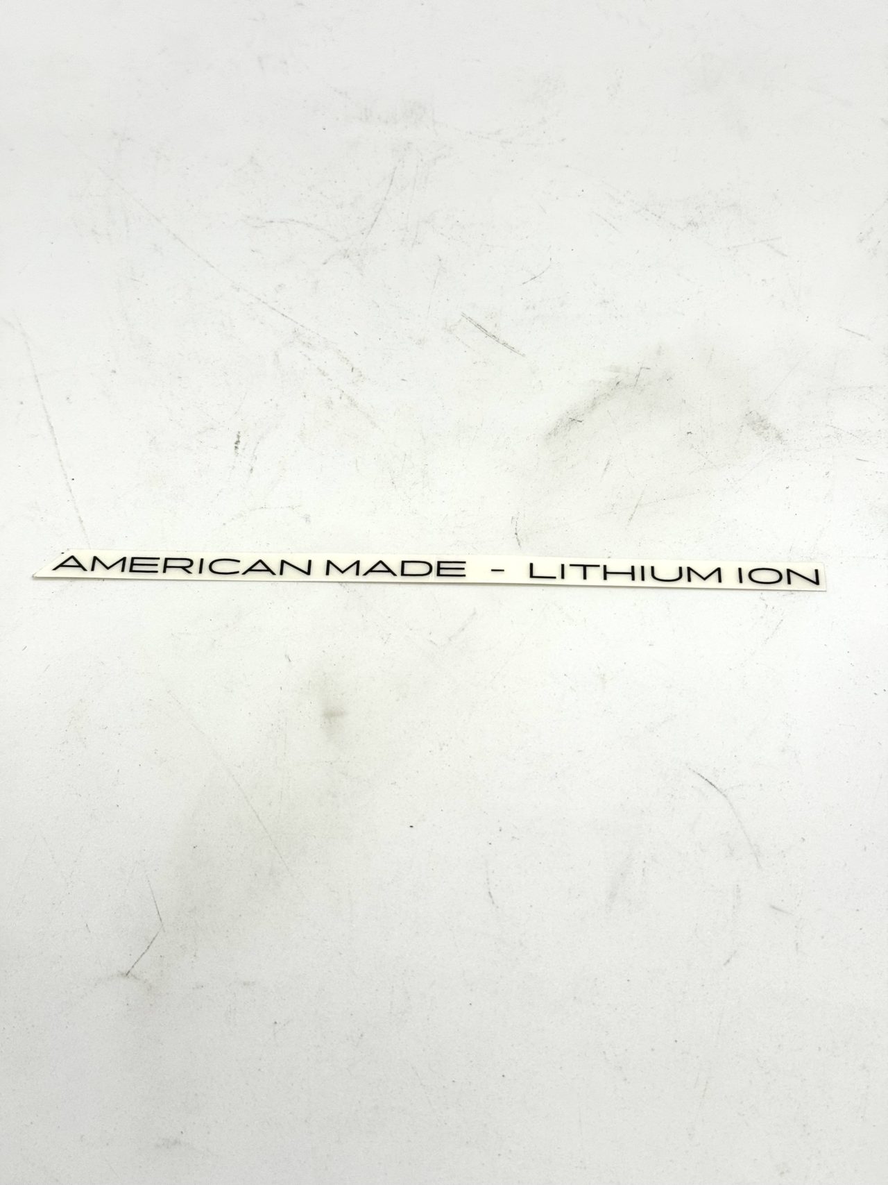 19988, DECAL, HOOD, AMP - LITHIUM ION - Landmaster